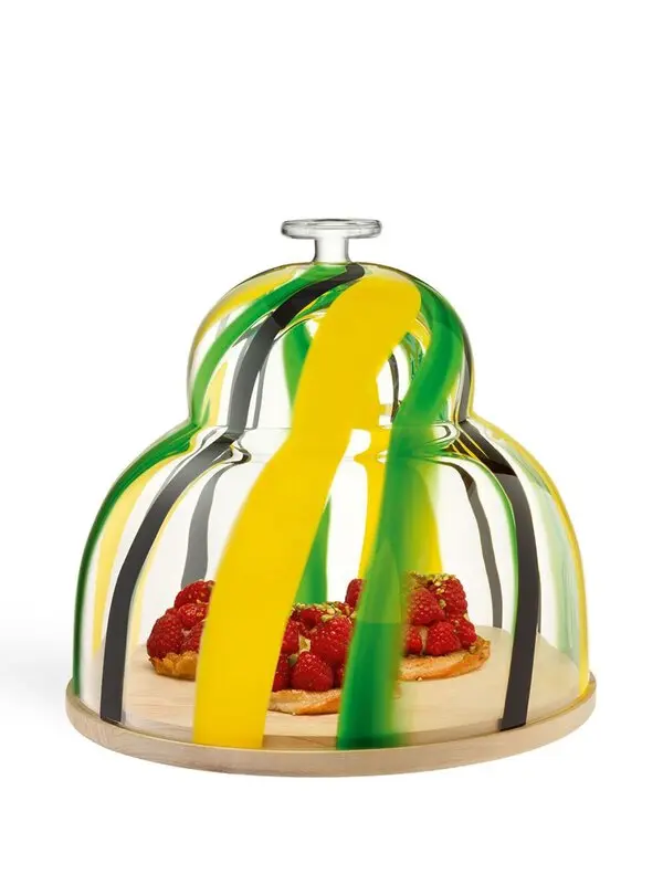 LSA INTERNATIONAL Folk Glass Dome And Base