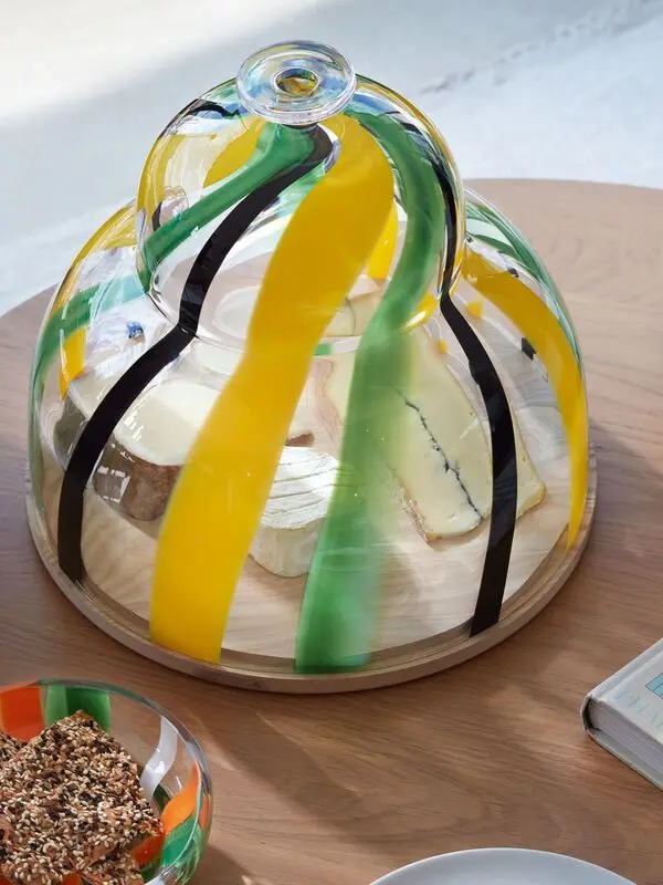 LSA INTERNATIONAL Folk Glass Dome And Base