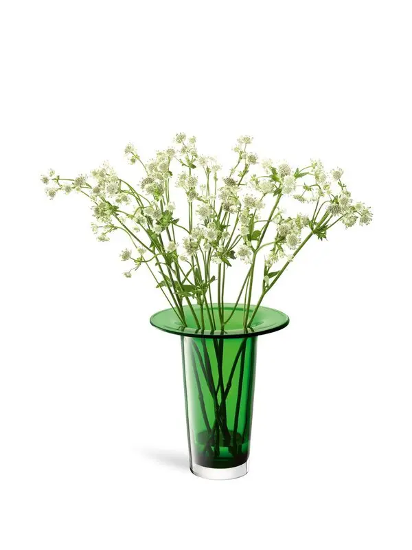 LSA INTERNATIONAL Victoria Glass Vase - Green