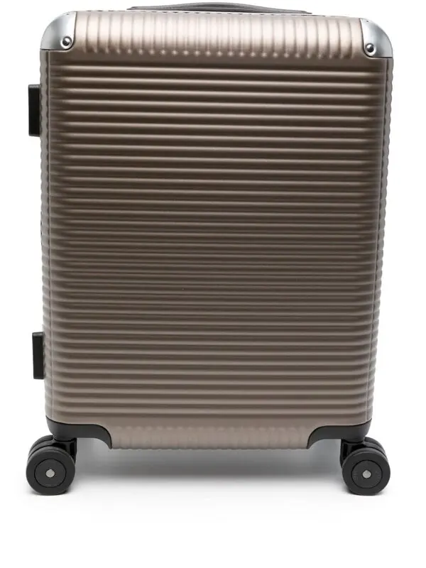 FPM MILANO Bank Light Spinner 55 Rolling Luggage - Brown