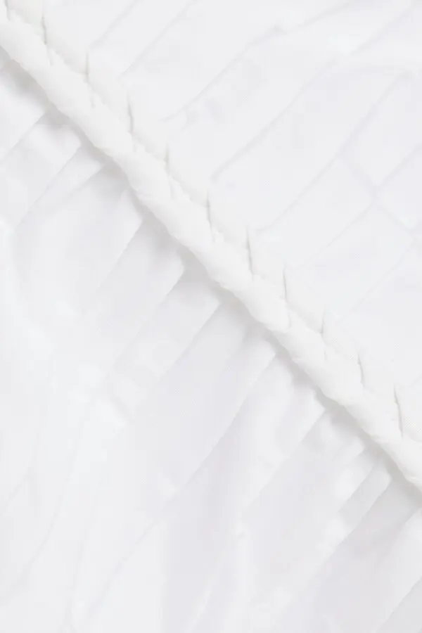 Veronica Beard Tucker Ruched Halterneck Midi Dress