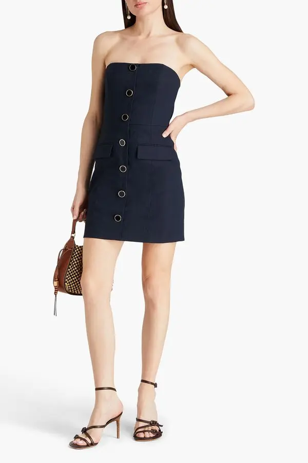 Veronica Beard Aldrich Strapless Mini Dress
