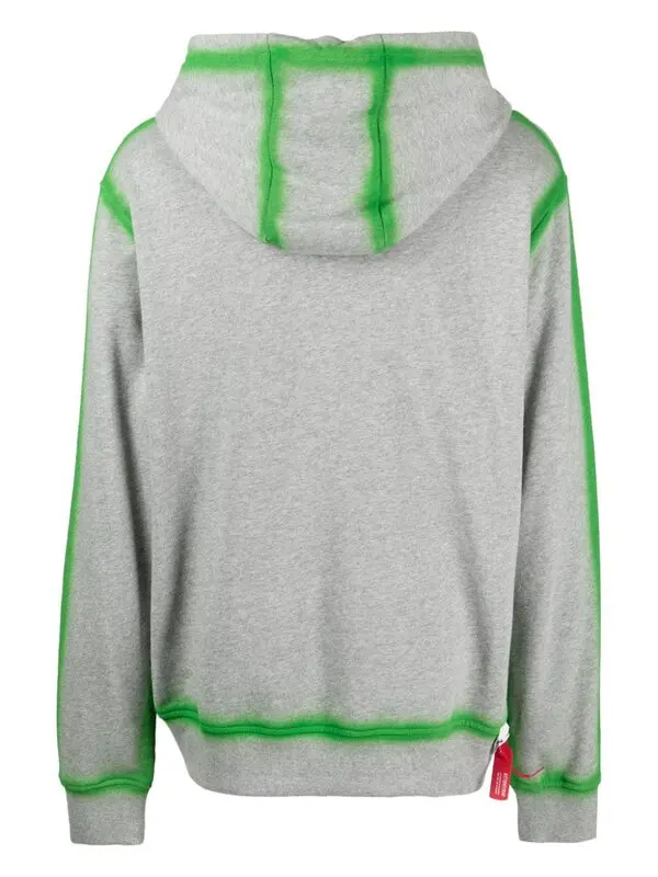 MOSTLY HEARD RARELY SEEN Triple The Eyes Graphic Hoodie - Grey