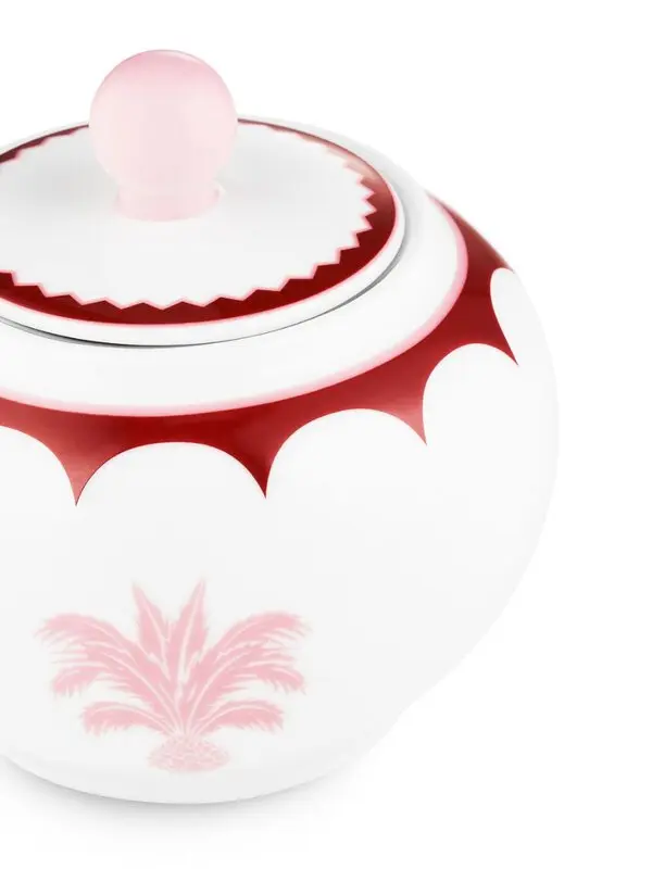 AQUAZZURA CASA Jaipur Porcelain Sugar Bowl