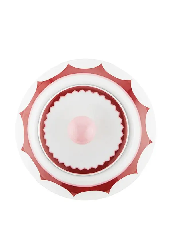 AQUAZZURA CASA Jaipur Porcelain Sugar Bowl