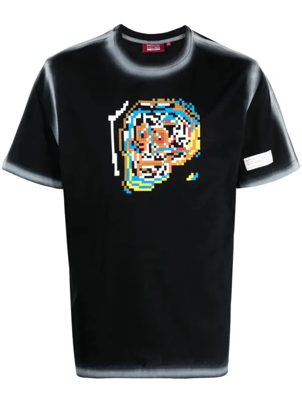 MOSTLY HEARD RARELY SEEN Skull Blowing Cotton T-shirt