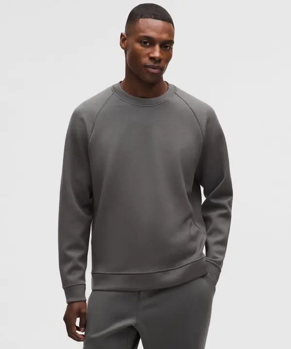 Lululemon Smooth Spacer Classic-fit Crewneck - Onyx Grey
