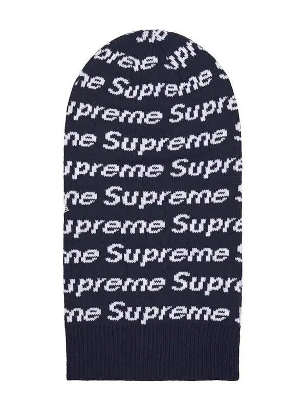 Supreme X New Era Repeat Balaclava - Blue