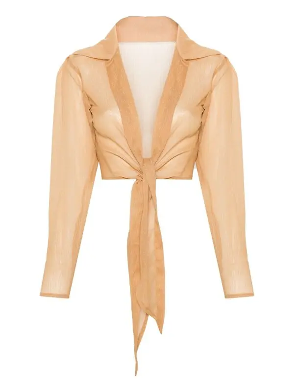 PARAMIDONNA Aria Cropped Shirt
