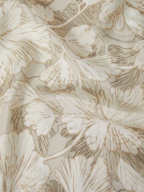 Brunello Cucinelli Floral-print Silk Scarf