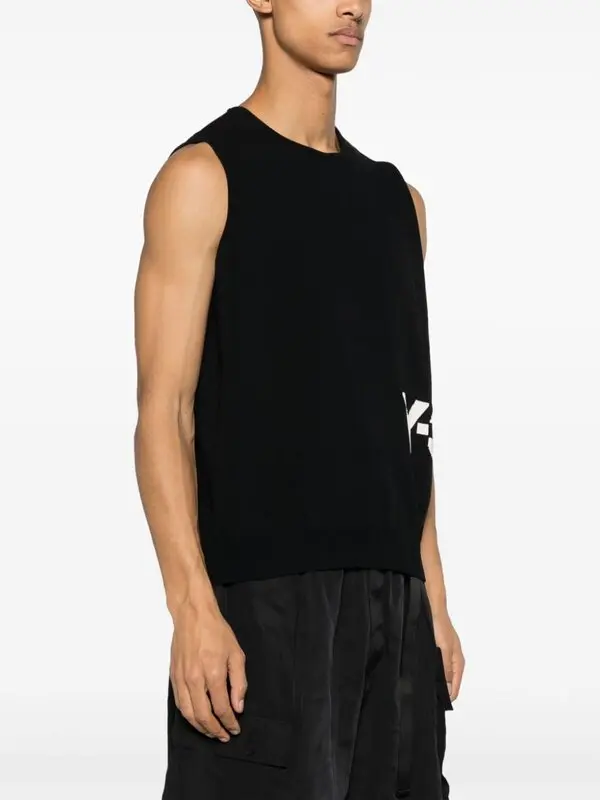 Y3 X Adidas Logo-intarsia Vest