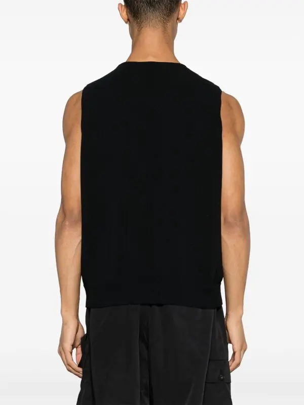 Y3 X Adidas Logo-intarsia Vest