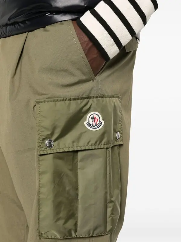 Moncler Appliqué-logo Cargo Trousers