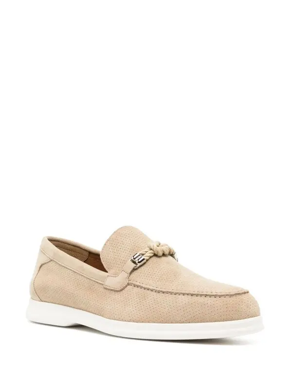 DOUCAL'S Knot-detail Loafers
