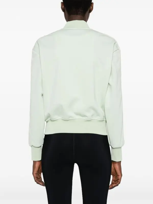 Palm Angels Classic Logo Track Bomber Jacket - Green