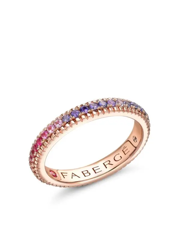 Faberge Colours Of Love Eternity Ring - Purple