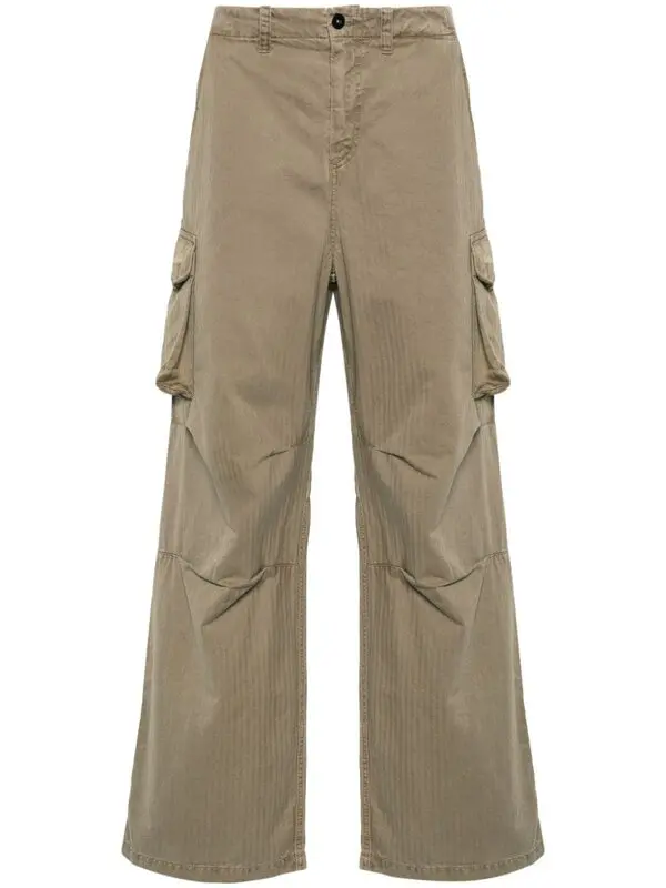 Our Legacy Herringbone Trousers - Green