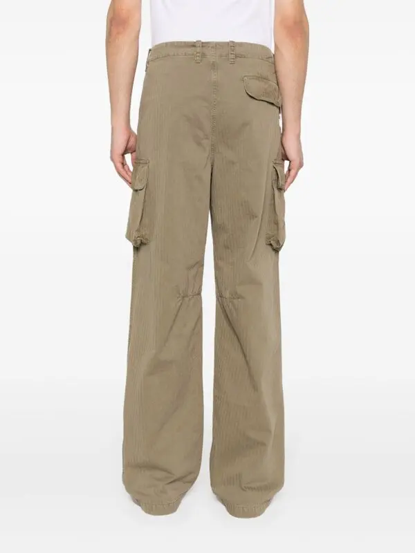 Our Legacy Herringbone Trousers - Green