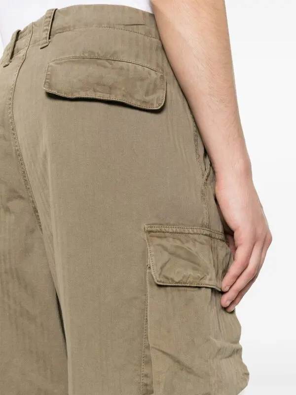 Our Legacy Herringbone Trousers - Green