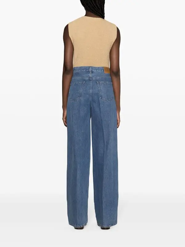 TOTEME Wide-leg Denim Jeans - Blue