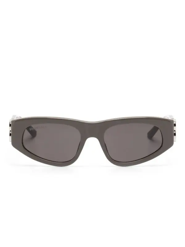 Balenciaga Dynasty D-frame Sunglasses - Brown