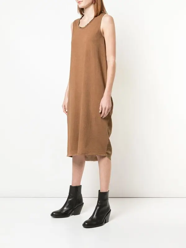 UMA WANG Sleeveless Midi Dress