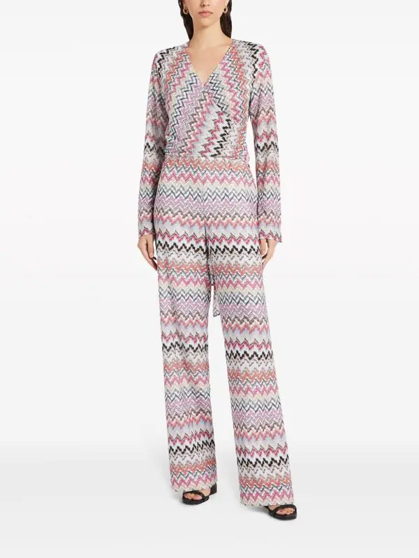 Missoni Zig Zag-pattern Jumpsuit