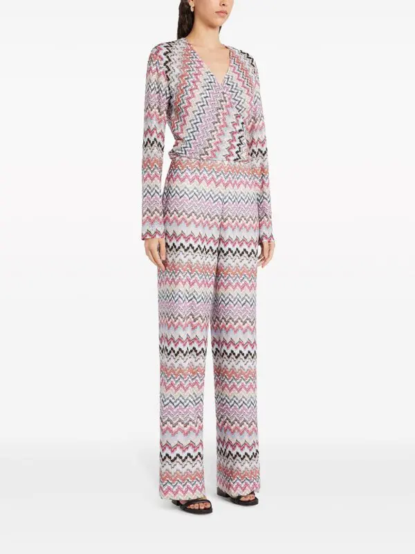 Missoni Zig Zag-pattern Jumpsuit