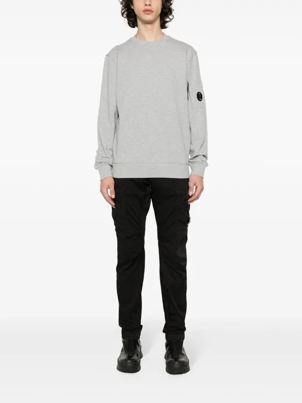 C.P. COMPANY Diagonal Raised Sweatshirt - Grey