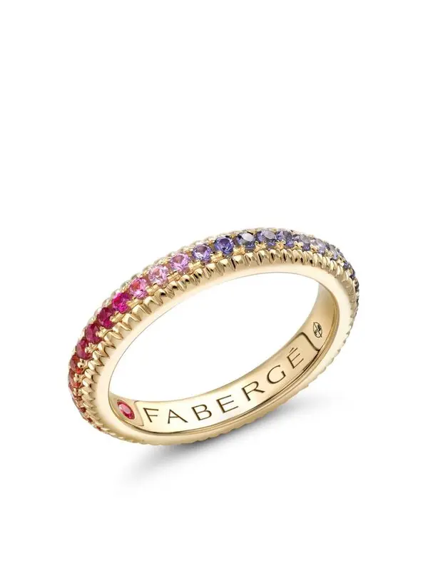 Faberge Colours Of Love Eternity Ring - Gold