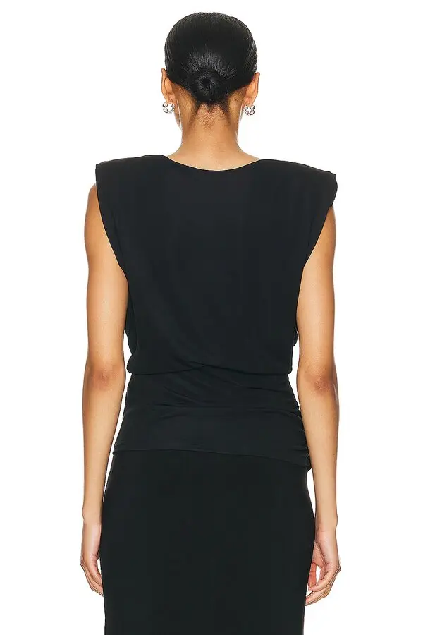 Simkhai Daton Draped Top