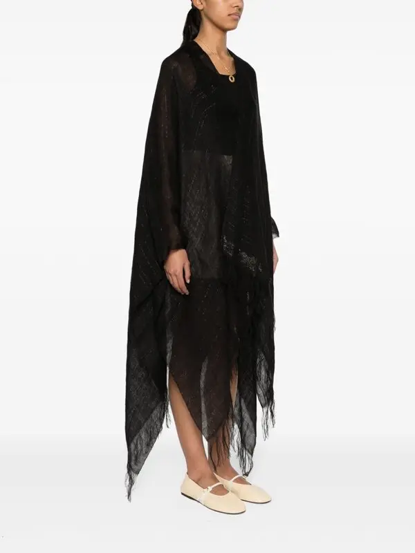 Fabiana Filippi Metallic-threading Cape