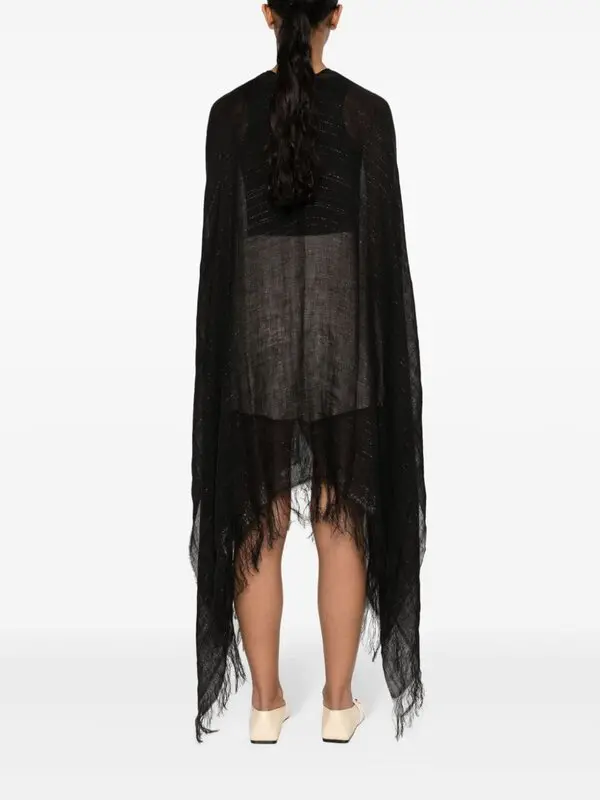 Fabiana Filippi Metallic-threading Cape