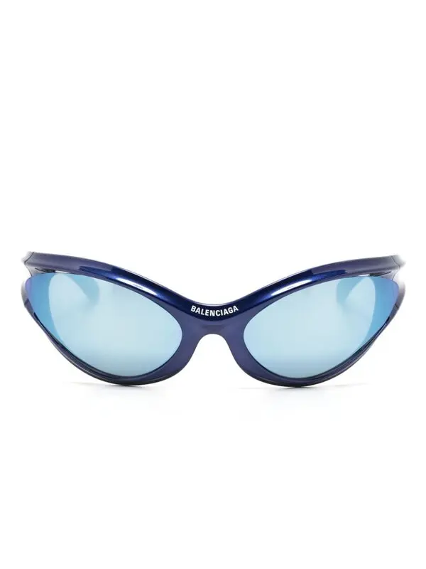 Balenciaga Cat-eye Sunglasses - Blue
