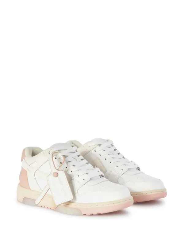 Off-White Out Of Office Leather Sneakers