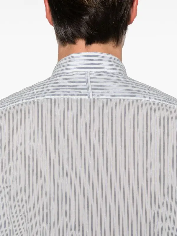 Eleventy Stripped Longsleeved Shirt