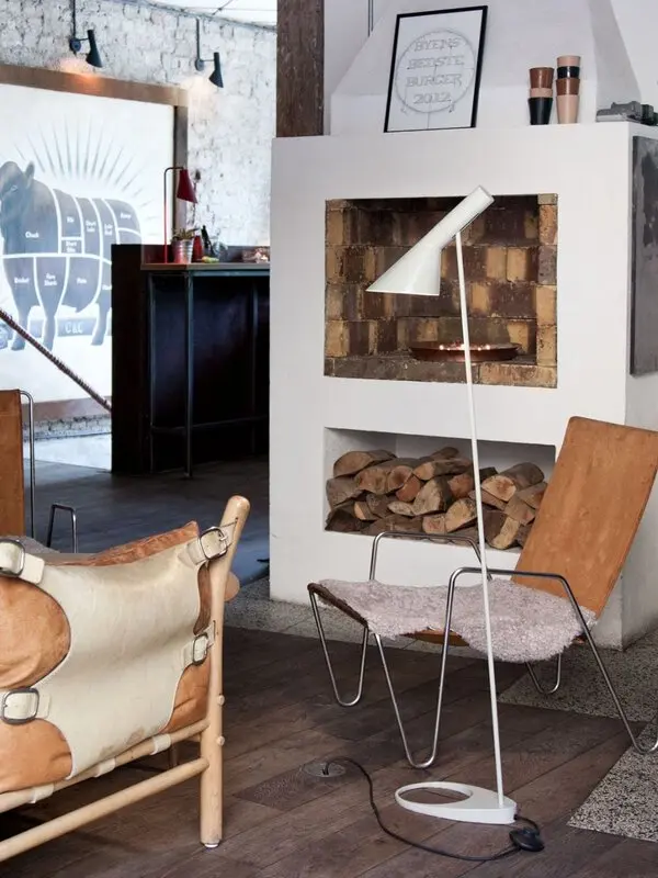LOUIS POULSEN Aj Steel Floor Lamp