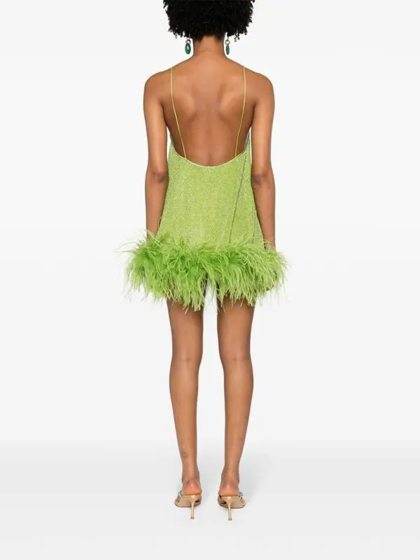 Oseree Lumière Plumage Minidress