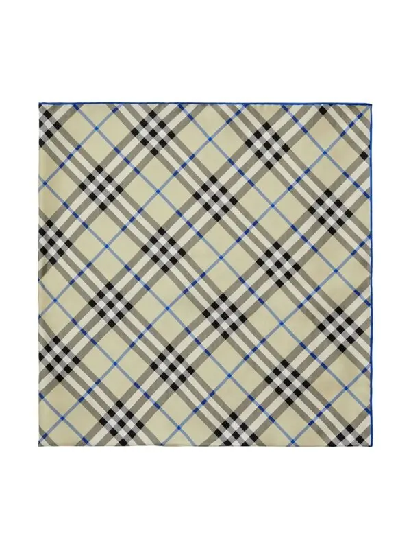 Burberry Vintage Check Silk Scarf - Neutrals