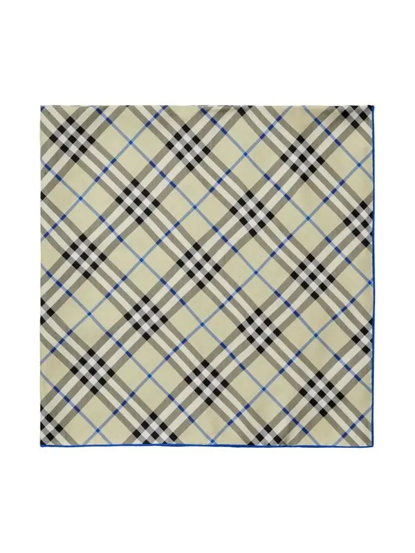 Burberry Vintage Check Silk Scarf - Neutrals