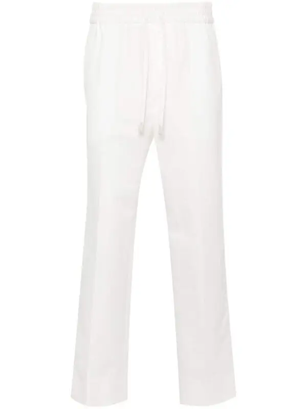 Brioni Chambray Straight Trousers