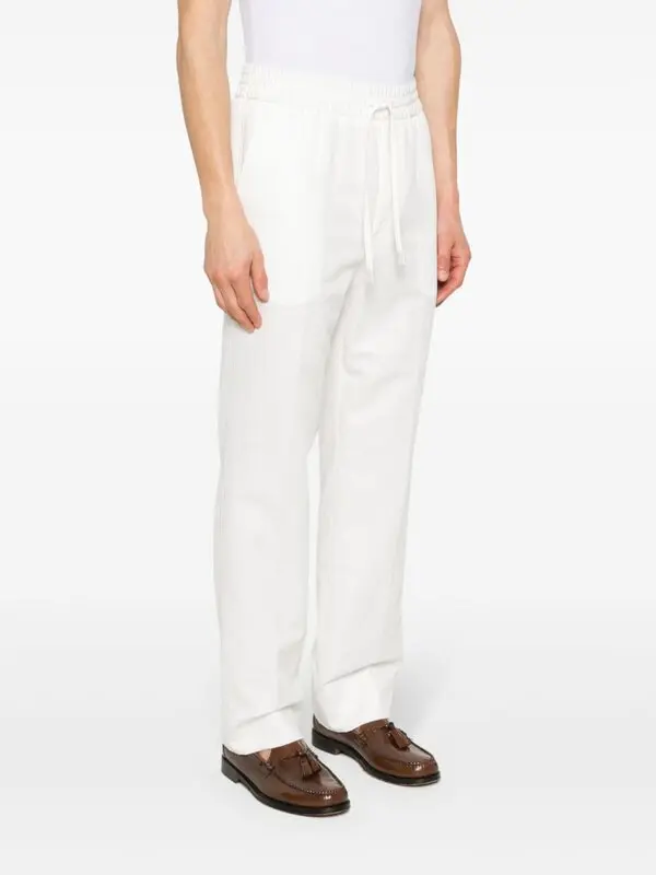 Brioni Chambray Straight Trousers