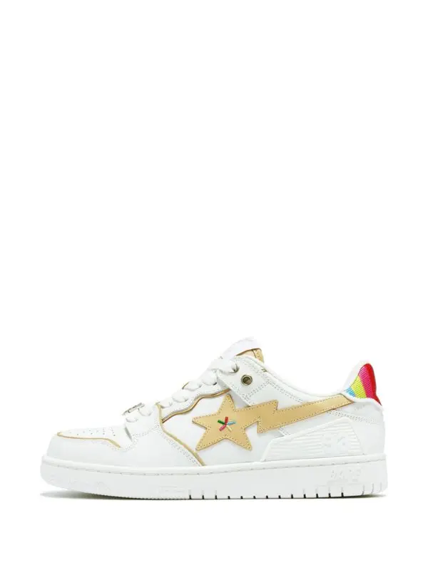 BAPY BY *A BATHING APE® Sk8 Sta Leather Sneakers