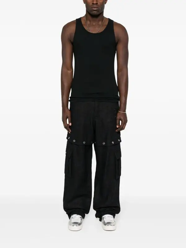 Off-White 90s Logo Straight-leg Cargo Trousers