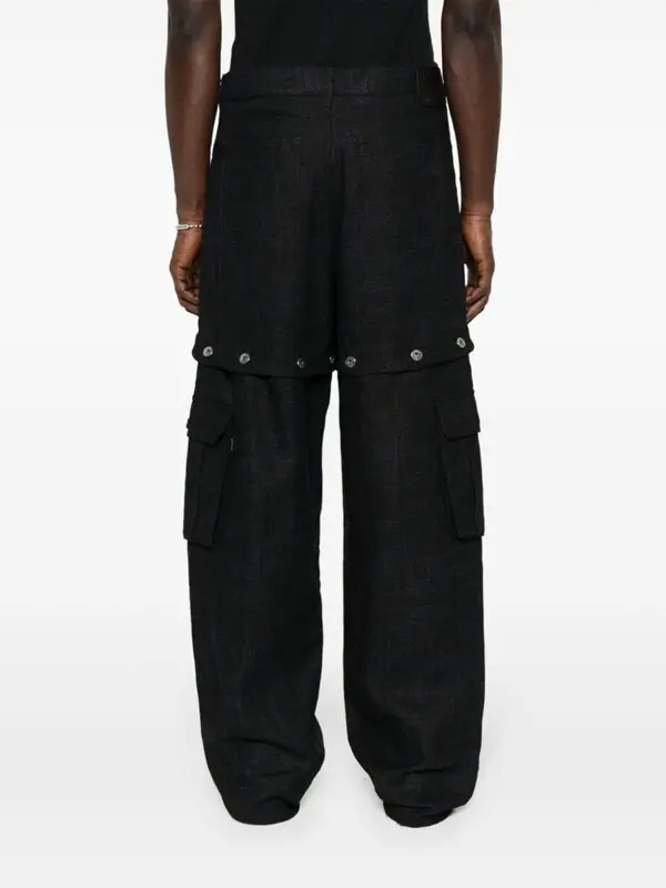 Off-White 90s Logo Straight-leg Cargo Trousers