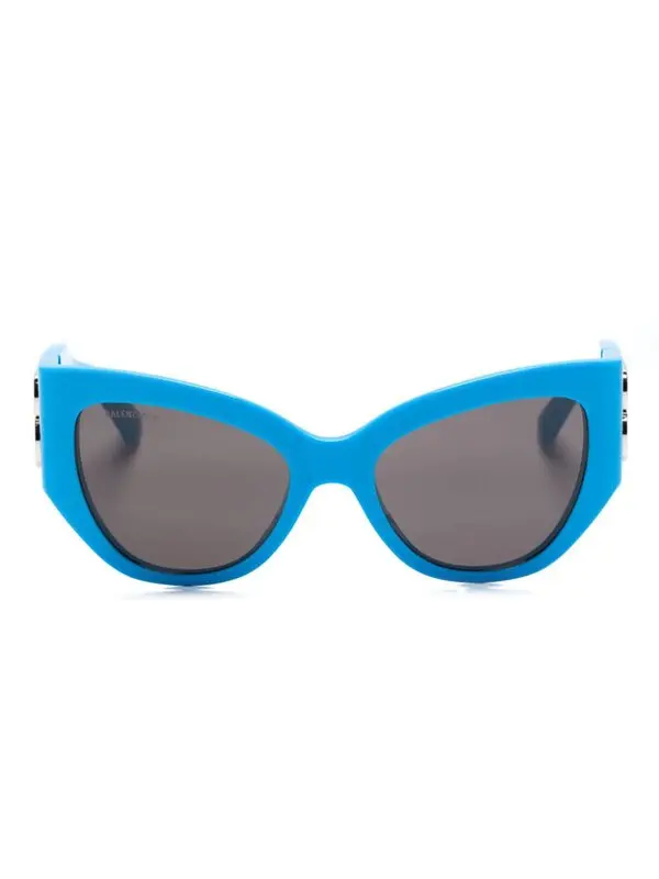 Balenciaga Dinasty Butterfly-frame Sunglasses - Blue