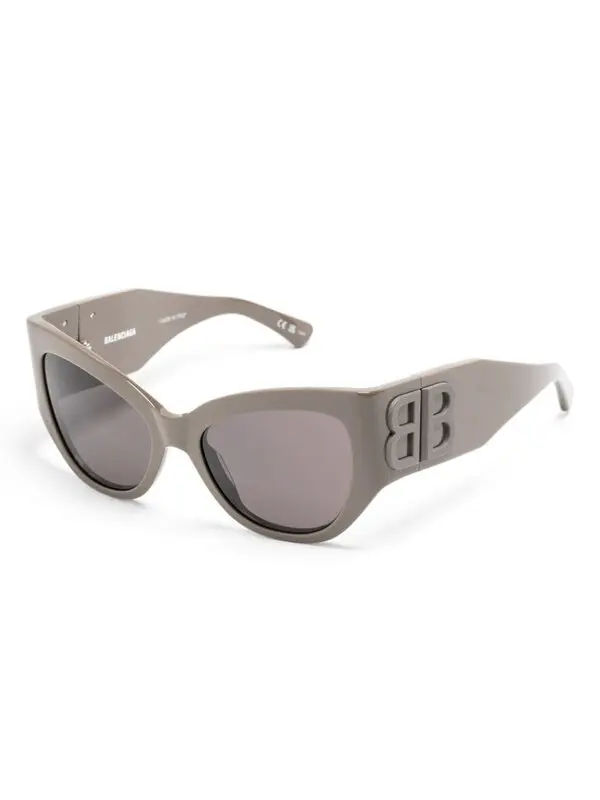 Balenciaga Butterfly-frame Sunglasses - Green