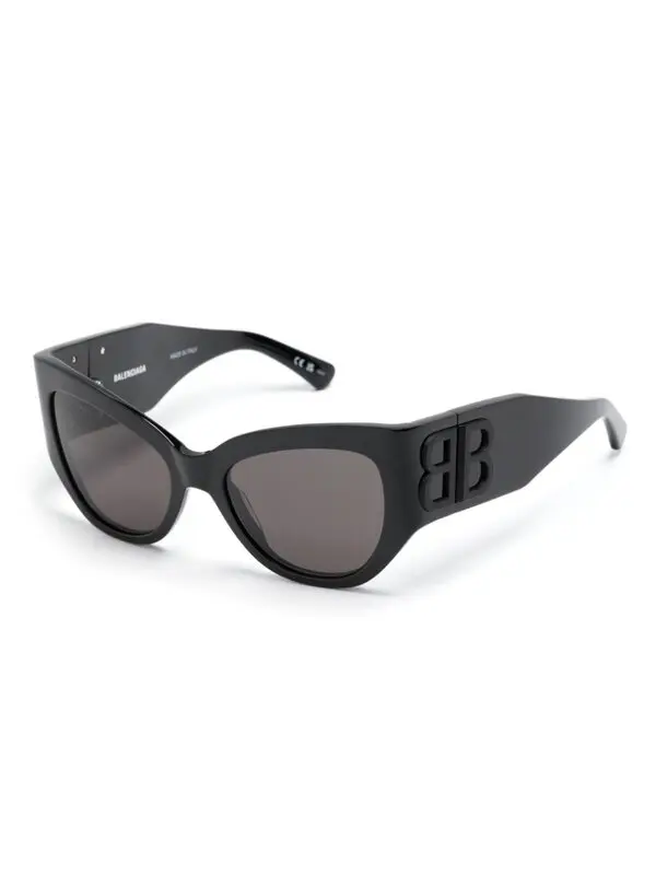 Balenciaga Cat-eye Sunglasses - Black