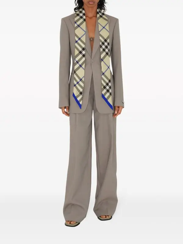 Burberry House Check Silk Scarf - Neutrals