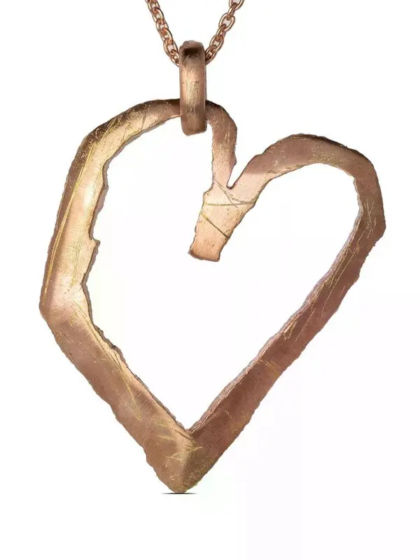 PARTS OF FOUR Jazz's Heart Necklace - Pink